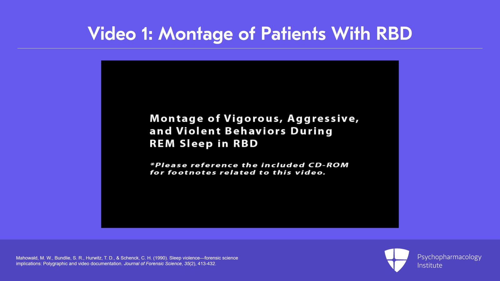 Psychopharmacology Institute